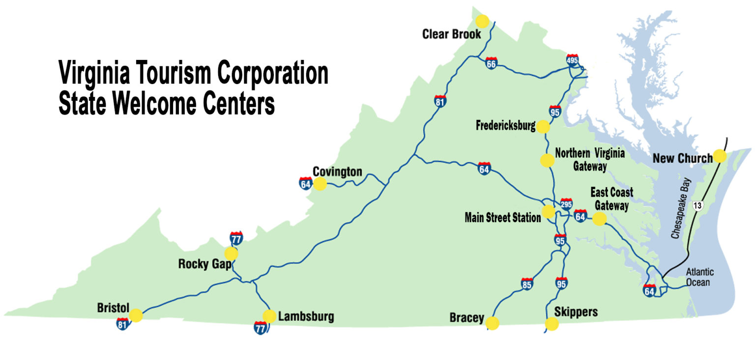 Virginia Welcome Center Directory - Virginia Tourism Corporation